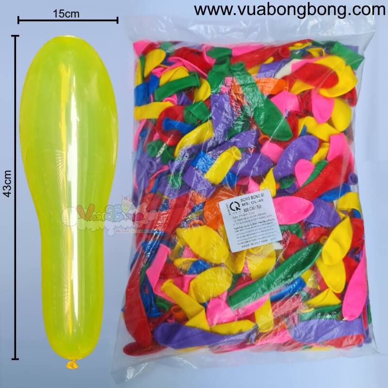 Bán bong bóng trái bí size nhỏ xíu cho hội chợ phóng ném phi tiêu giá ...