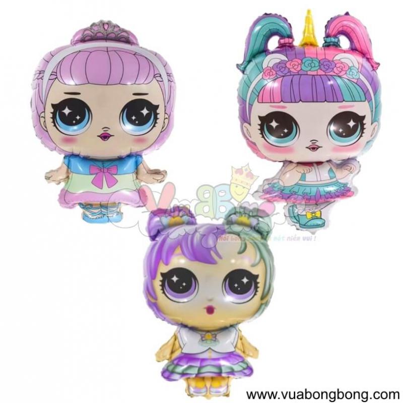 Bán bóng hình bé gái phim hoạt hình LOL trang trí sinh nhật Vua bong ...