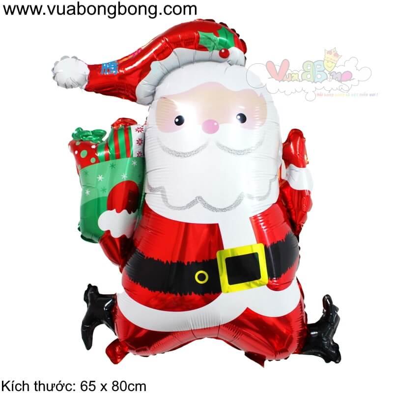Bán bong bóng hình ông già noel mẫu 4 santa lou trang trí giáng sinh ...