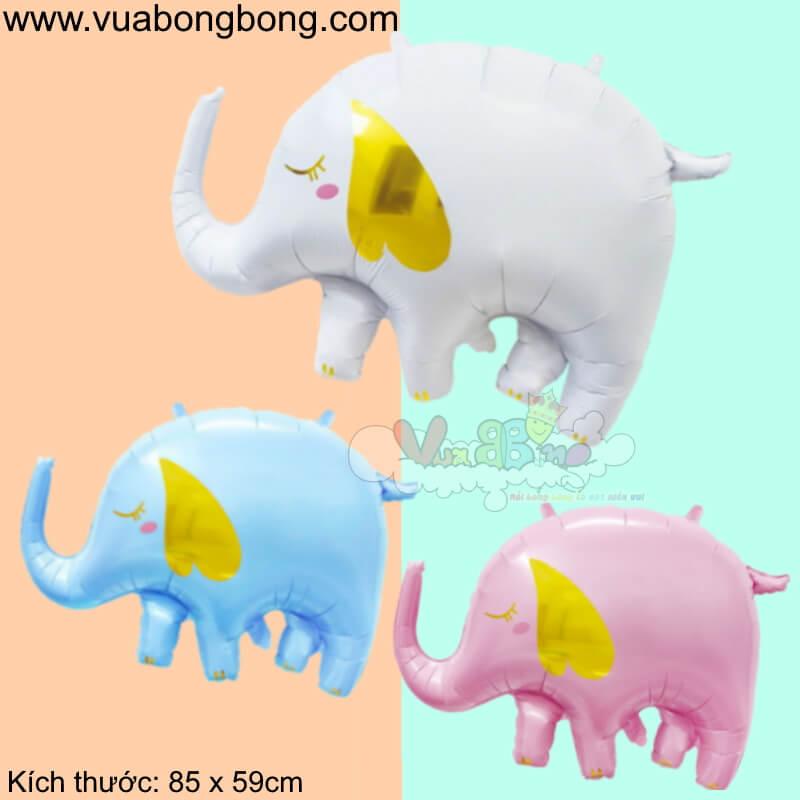 Bán bong bóng con voi ngủ nhắm mắt dễ thương cute phong cách hàn quốc ...