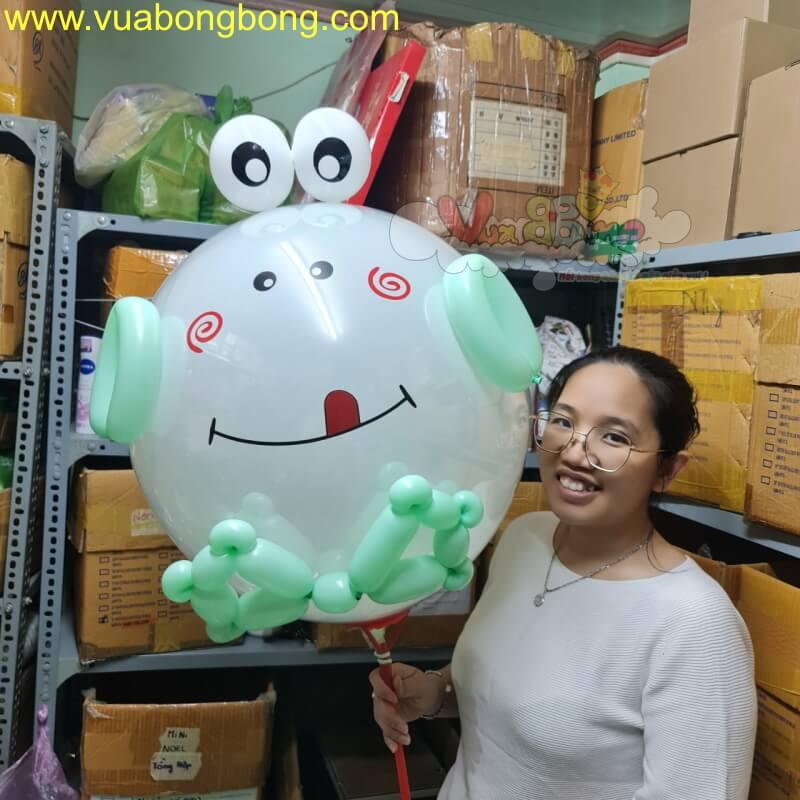 Bán bong bóng bay ếch gắn que đồ chơi trẻ em hot trend bán dạo, công ...