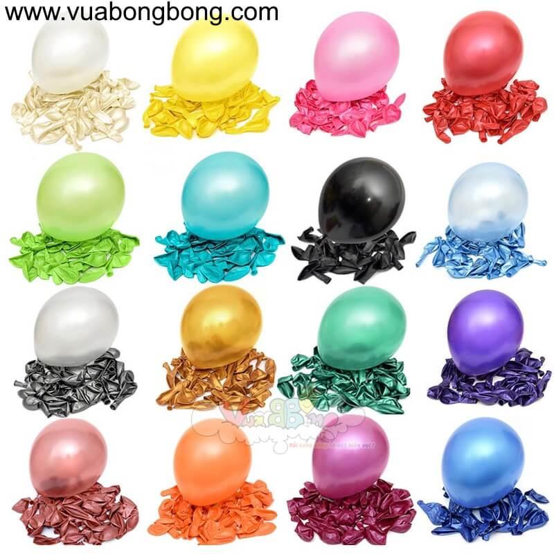 Bán bong bóng tròn nhũ 25cm 10 inche trung quốc giá rẻ sỉ lẻ phù hợp ...