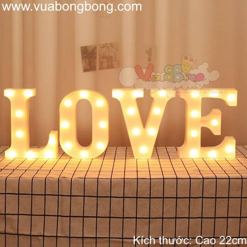 Bán đèn led chữ cái love trang trí tiệc tỏ tình sỉ lẻ giá rẻ toàn quốc ...