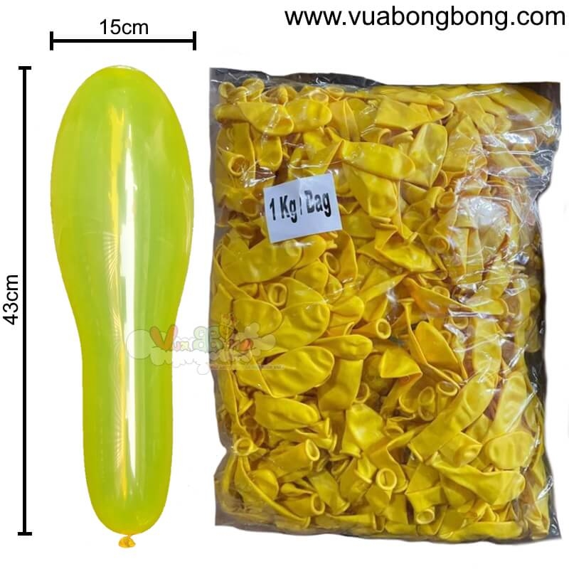 Cơ sở sản xuất cung cấp bán sỉ bong bóng trái bí vàng theo kg cho các ...