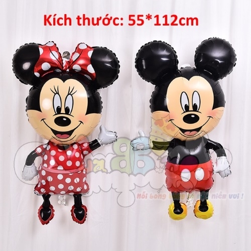 Bán bong bóng chuột mickey minie size lớn hoành tráng vô cùng đẹp hoạt ...