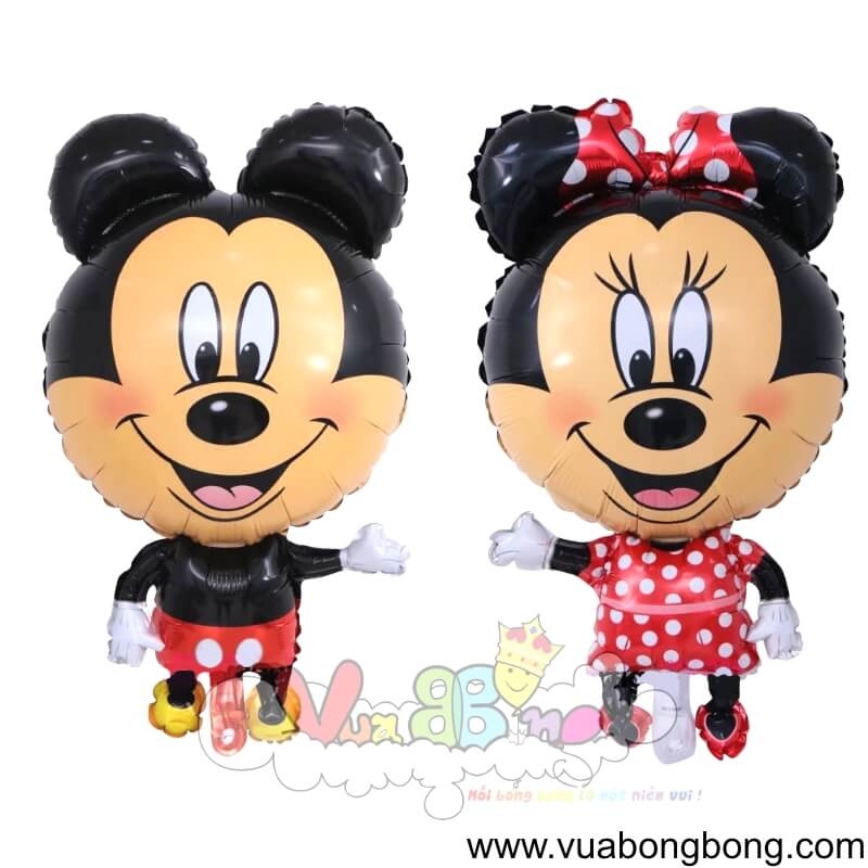 Bán bong bóng chuột mickey mine size trung chibi|Vua bong bóng shop.