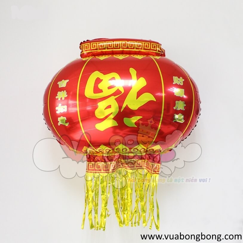 Bán bong bóng hình cái lồng đèn đỏ trang trí tết khái trương Vua bong ...