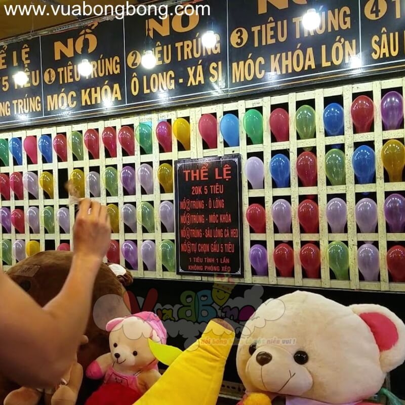 Bán bong bóng trái bí size nhỏ xíu cho hội chợ phóng ném phi tiêu giá ...