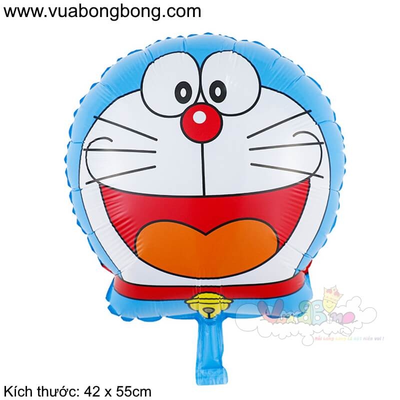 Bán Bong bóng đầu Doraemon oxi bán dạo nhựa nilon Vua bong bóng shop.