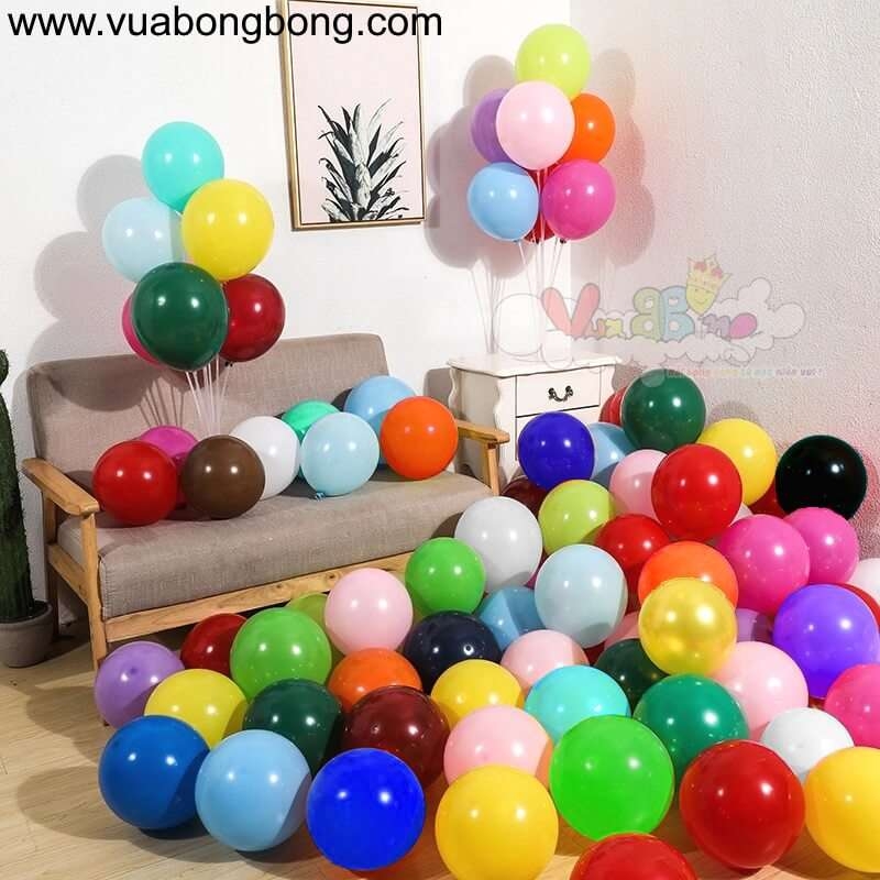 Bán bong bóng tròn trơn 30cm 12 inch Decomex Sài Gòn Sao giá rẻ sỉ lẻ ...