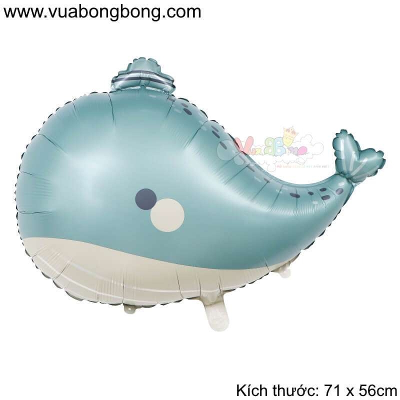 Bán bong bóng cá voi xanh chibi giá rẻ sỉ lẻ tại tphcm Vua bong bóng shop.