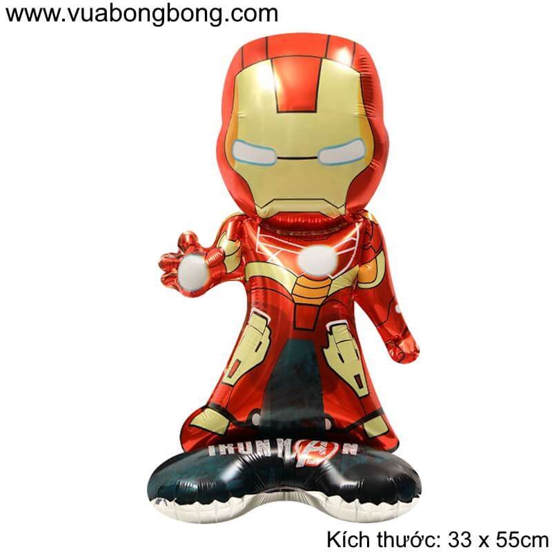 Bán bong bóng bay người sắt iron man có đế đứng trang trí sinh nhật bé ...